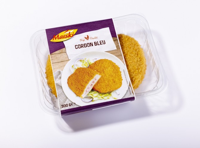 kip cordon bleu voorverpakt - Maïski