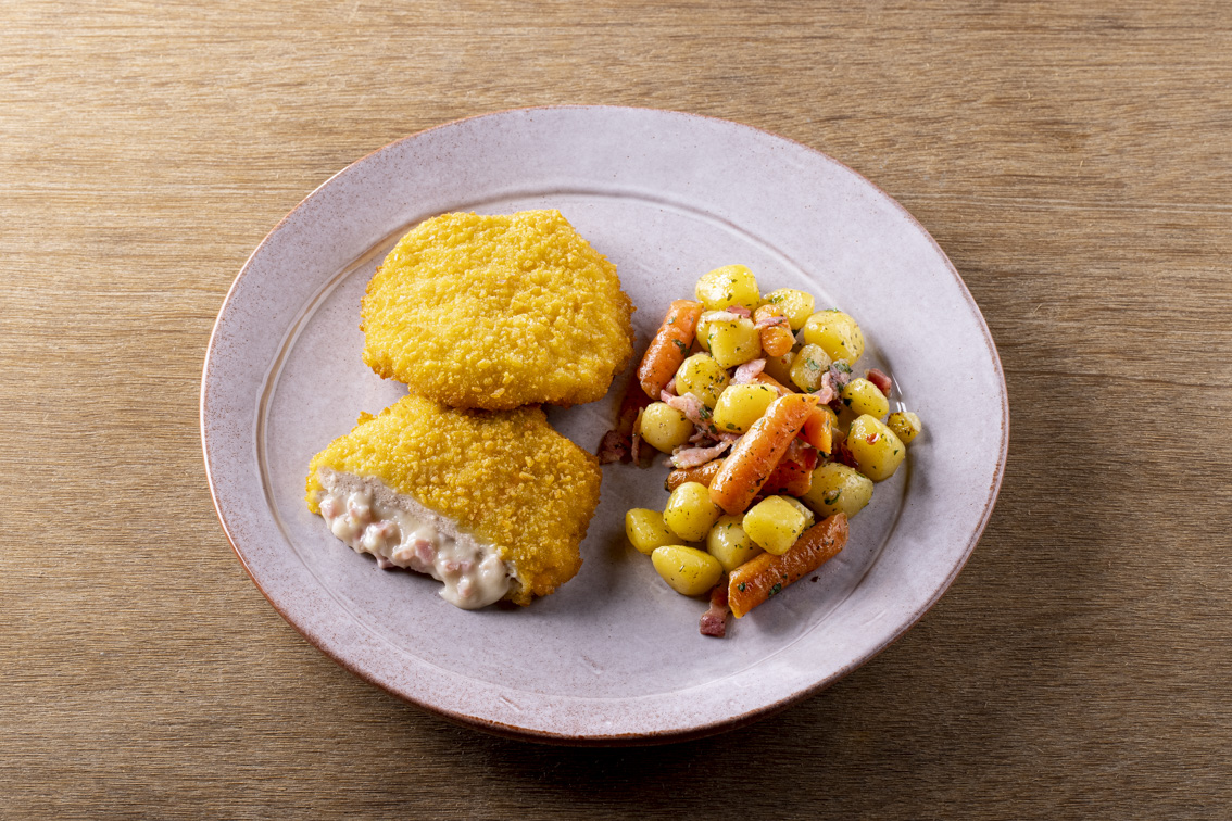 Kip cordon bleu - Maïski