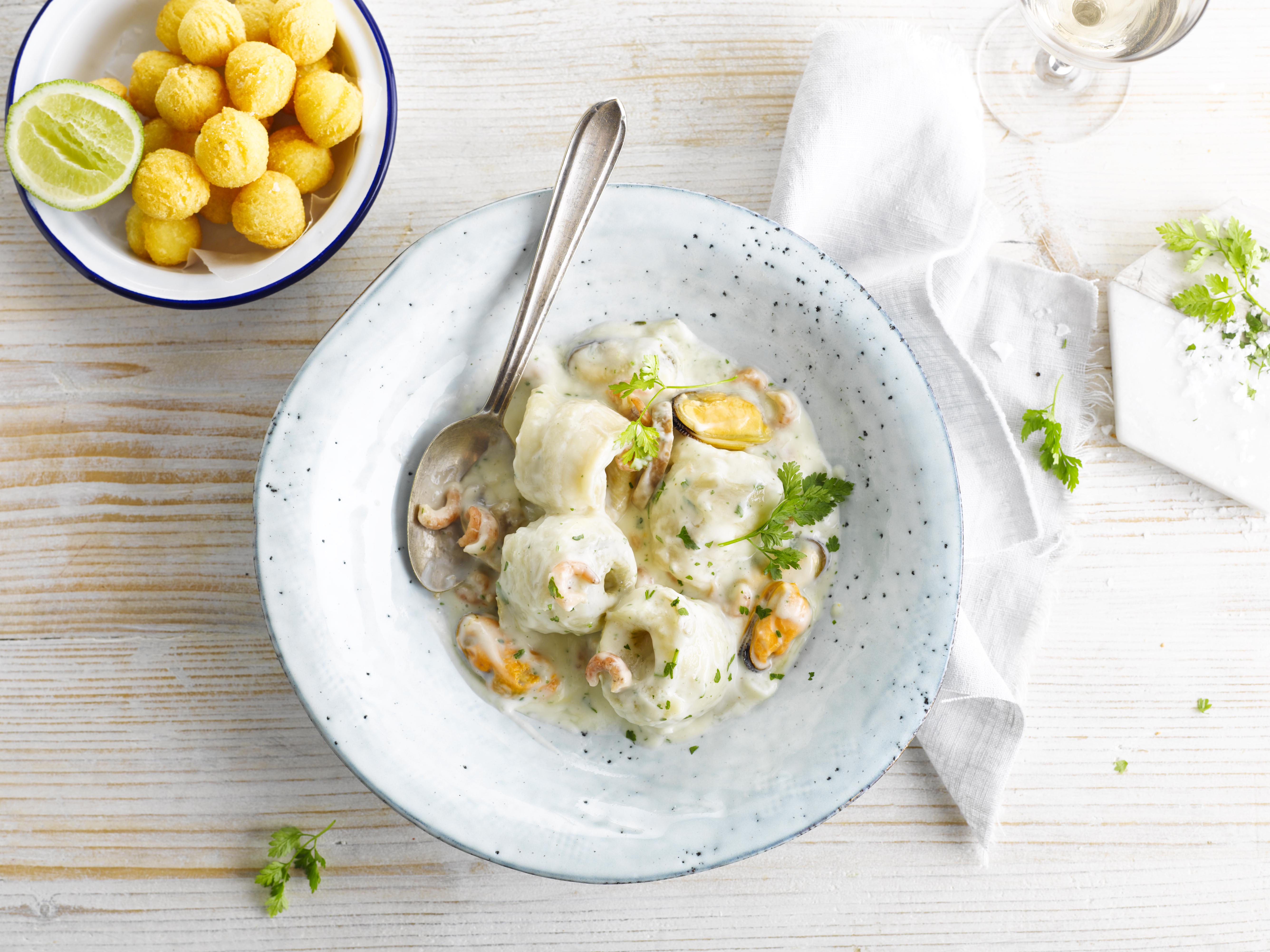 Normandische tongrolletjes - Maïski